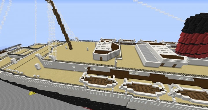 RMS Queen Mary 2:1 Minecraft Map