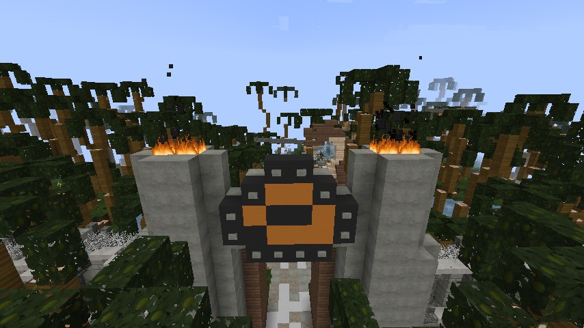 Jurassic Park Themed Build Minecraft Map