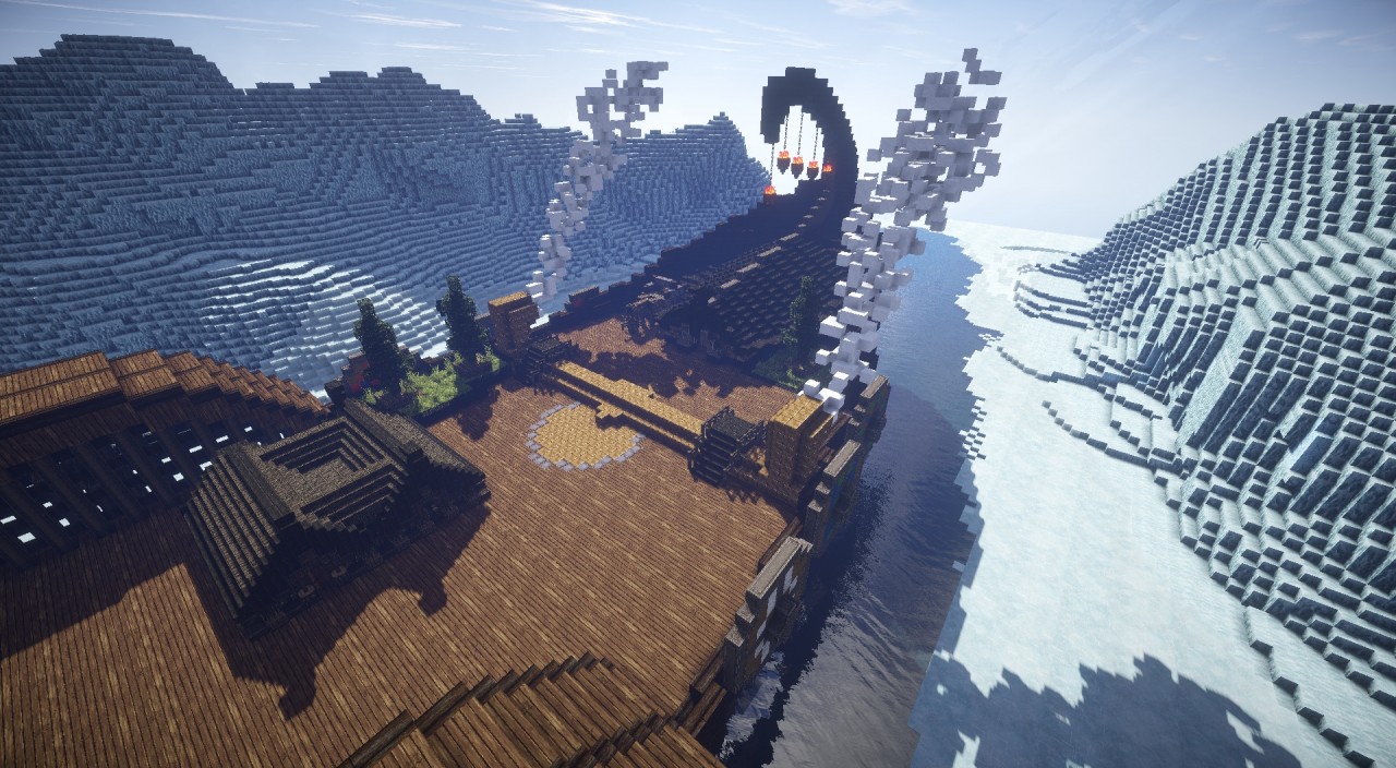 Azaghal Ymir - Dwarven Steamship [Download] Minecraft Map