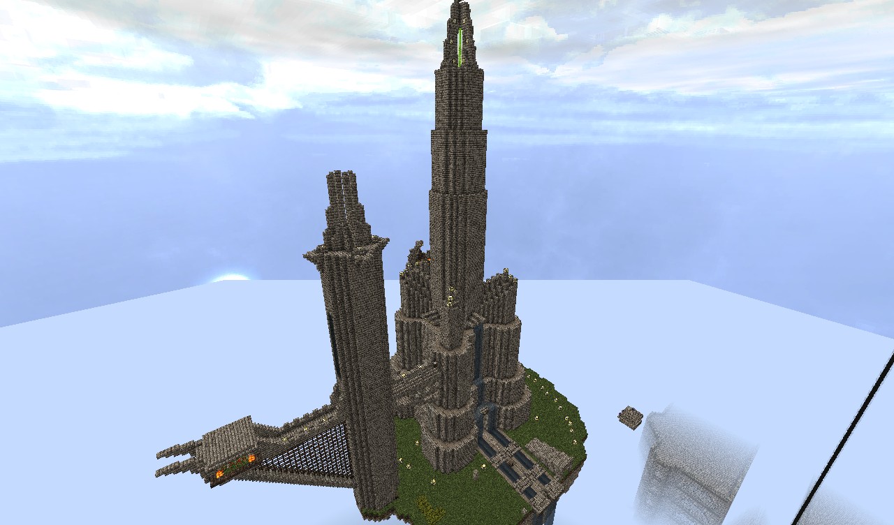 Floating Island Castle Minecraft Map
