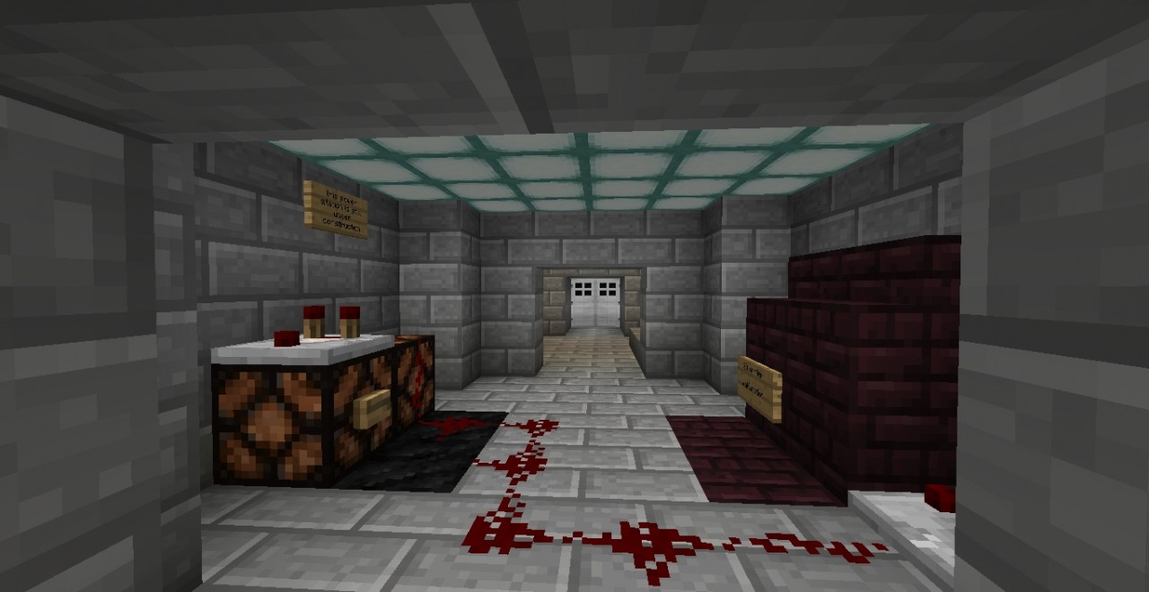 Advanced Warfare zombies map outbreak Minecraft Map