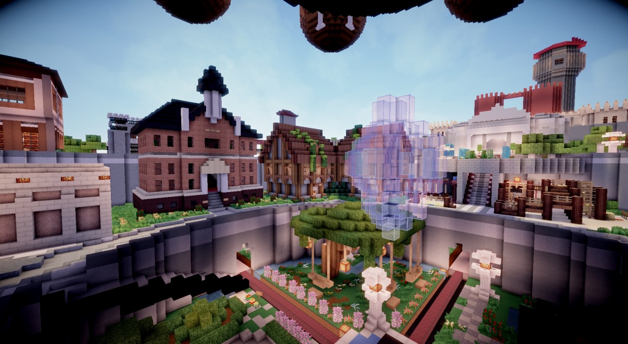 New Aether: Server Capitol | Build Project | Minecraft Map