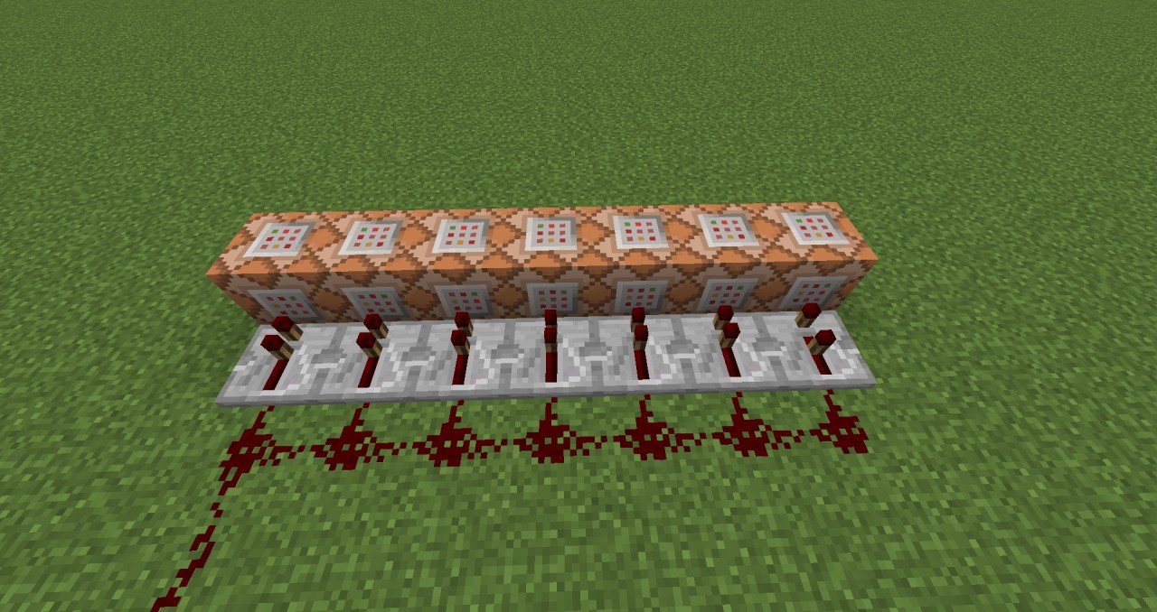 Automatic redstone train Minecraft Map