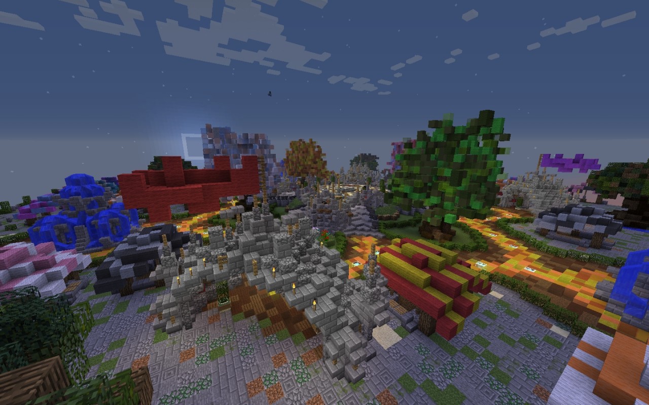 Colorfull Spawn Minecraft Map