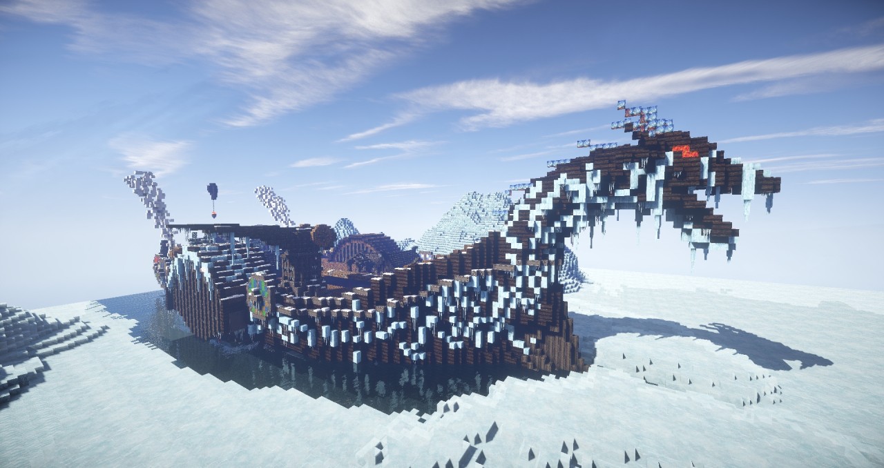 Azaghal Ymir - Dwarven Steamship [Download] Minecraft Map