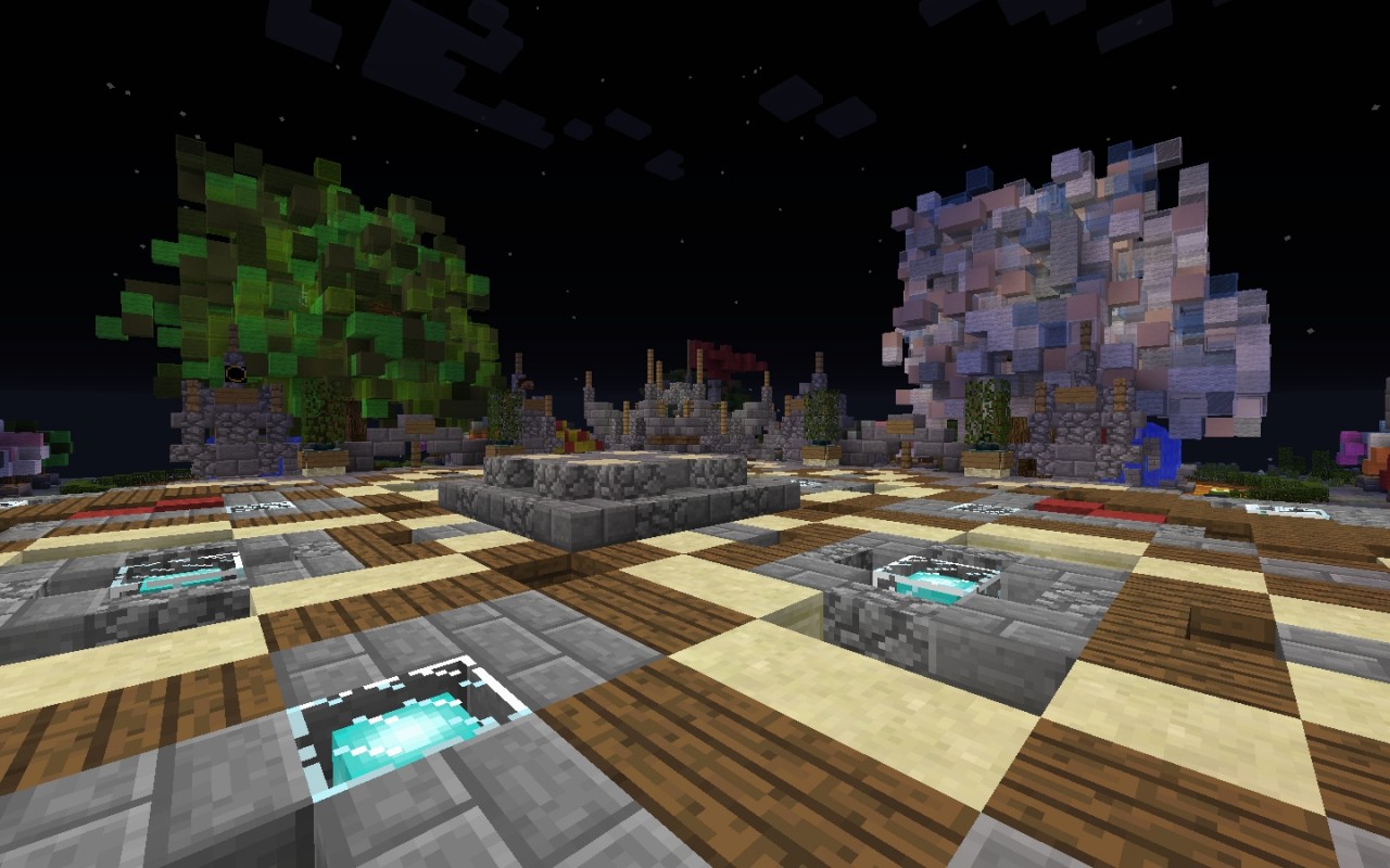 Colorfull Spawn Minecraft Map
