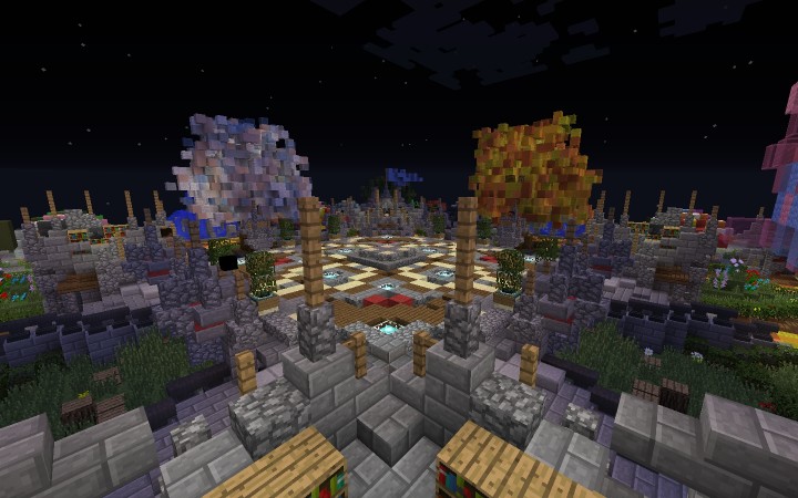 Colorfull Spawn Minecraft Map