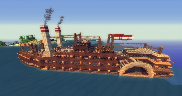 Old Steamship [Terra Lacus] Minecraft Map