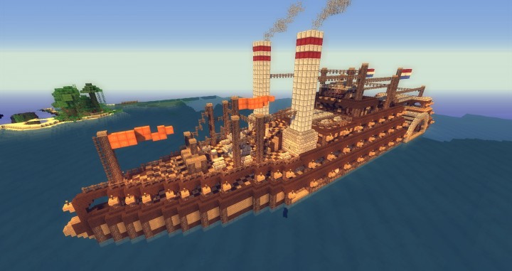 Old Steamship [Terra Lacus] Minecraft Map