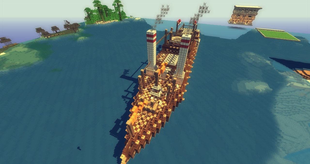Old Steamship [Terra Lacus] Minecraft Map