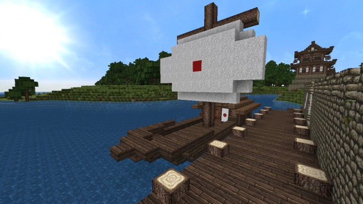 Japanese Fishing Boat Minecraft Map
