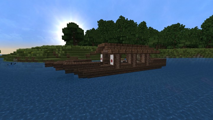 Japanese Fishing Boat Minecraft Map