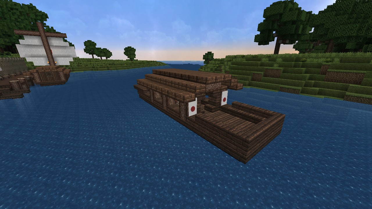 Japanese Fishing Boat Minecraft Map