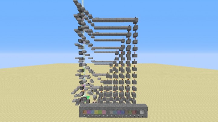 [1.8.x] Beacon Color mixer Minecraft Map