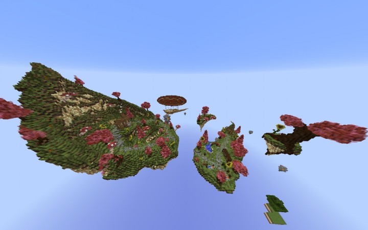 Skyblock hub [commission] - by j3lt3 Minecraft Map