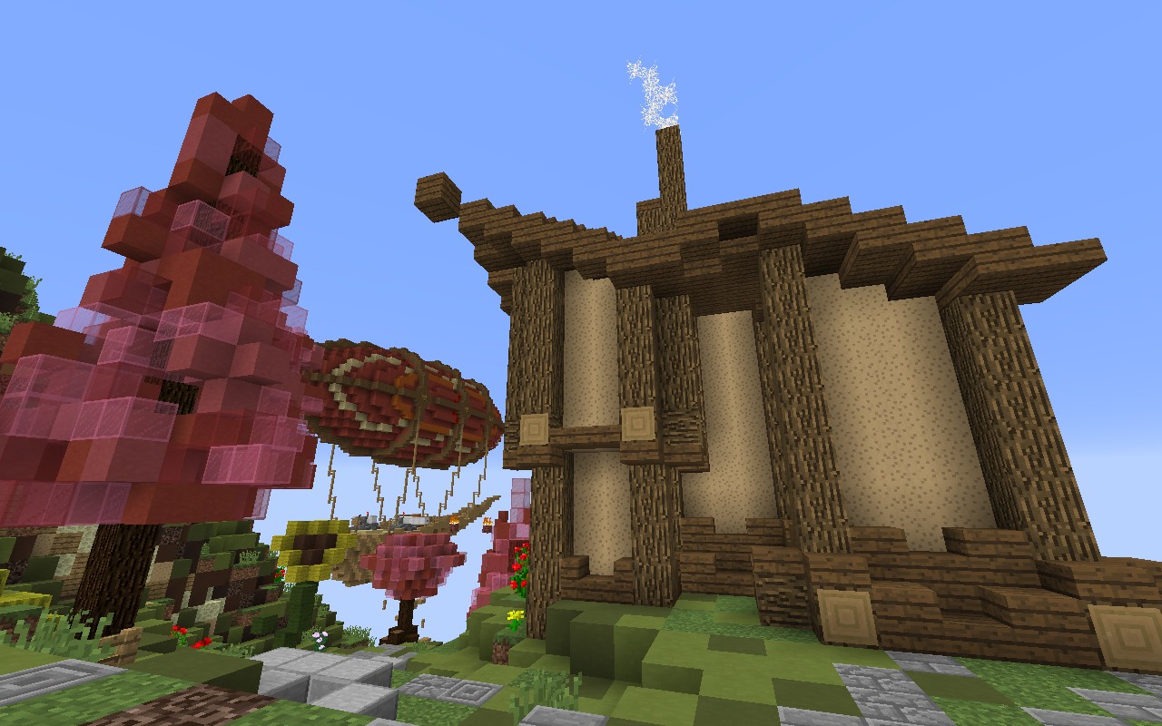 Skyblock hub [commission] - by j3lt3 Minecraft Map