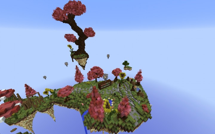 Skyblock hub [commission] - by j3lt3 Minecraft Map