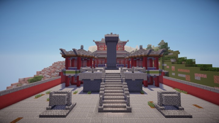 Chinese Temple! Minecraft Map