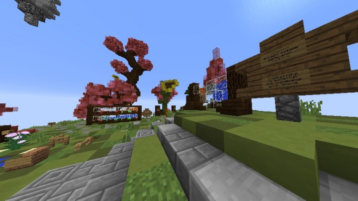 Skyblock hub [commission] - by j3lt3 Minecraft Map