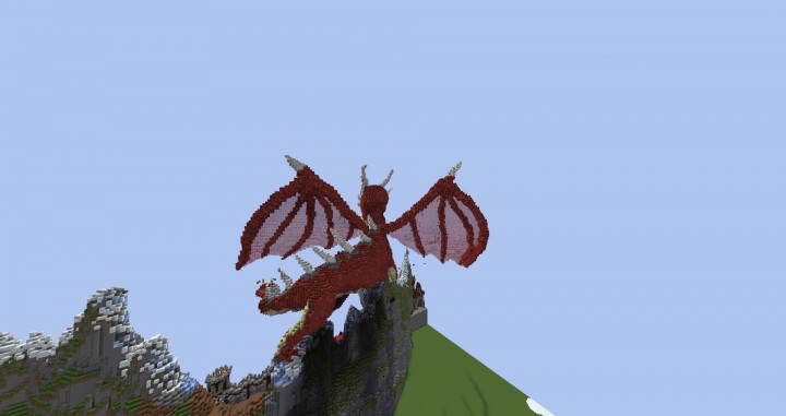 Nordic Fire Dragon Minecraft Map