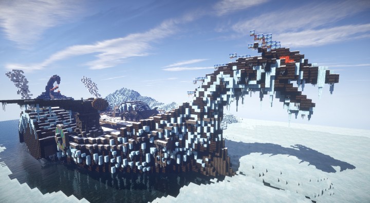 Azaghal Ymir - Dwarven Steamship [Download] Minecraft Map