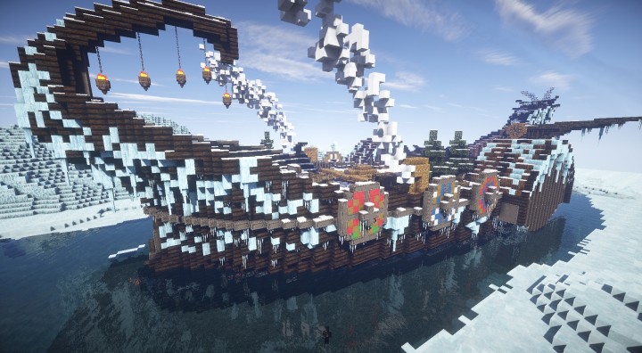 Azaghal Ymir - Dwarven Steamship [Download] Minecraft Map