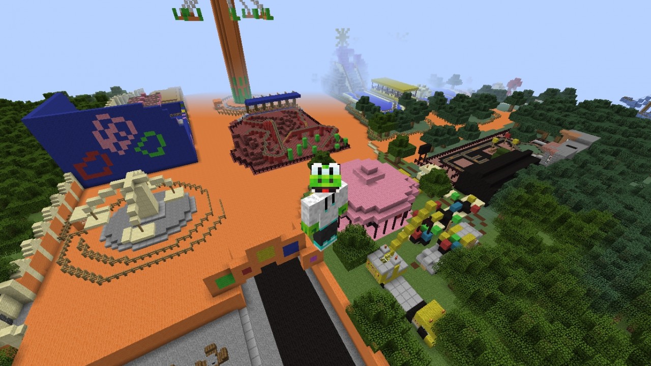 Movie Park Germany MAP!! COMPLETE Minecraft Map