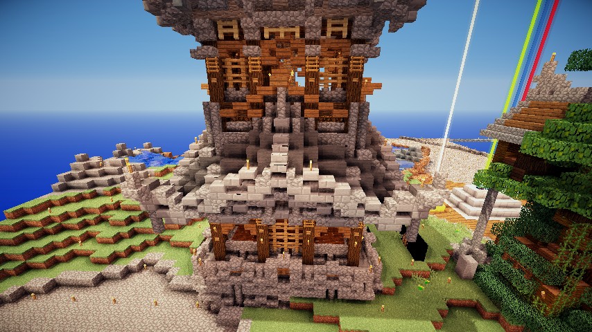 Japanese Tower Minecraft Map