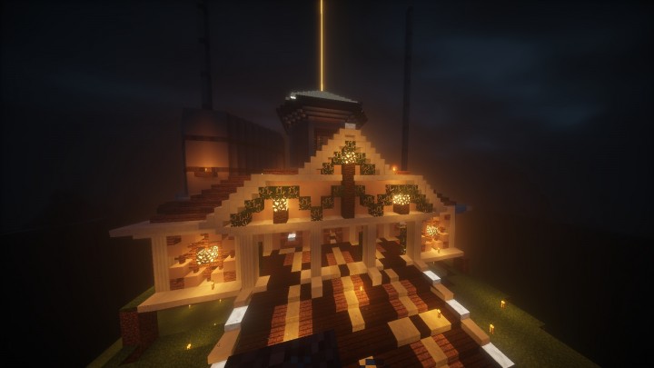 Minecraft: Hotel Lobby Build! :DieselDesigns: (60FPS) Minecraft Map