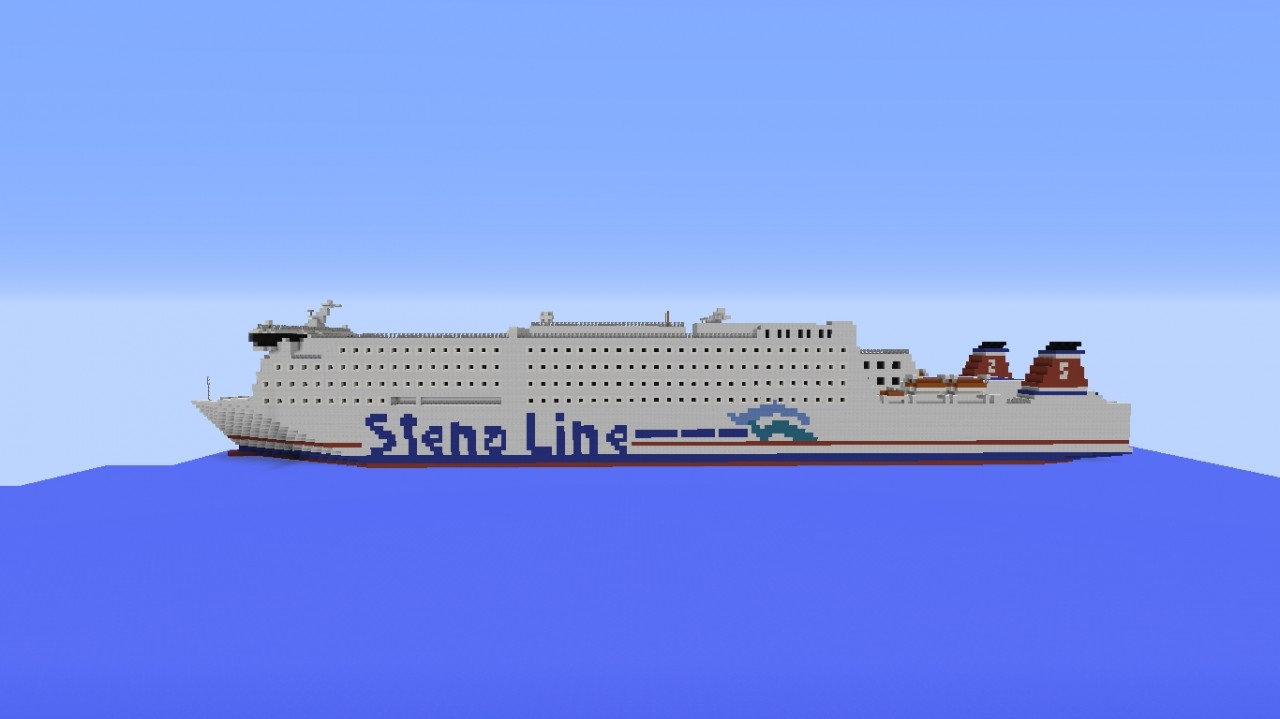 Stena Germanica [1:1 Scale] [Swedish Ferry] Minecraft Map