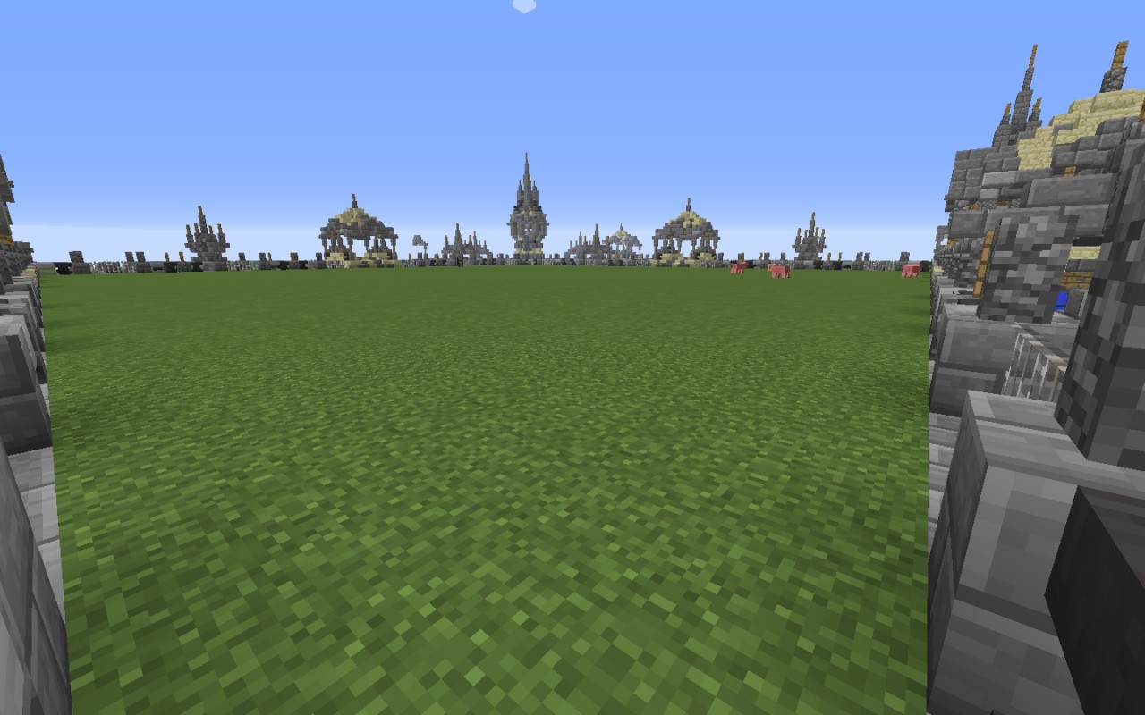 Creative plot design. Minecraft Map