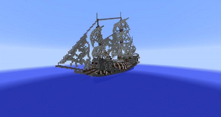 Ghost Ship : The Narwhal Undead Minecraft Map