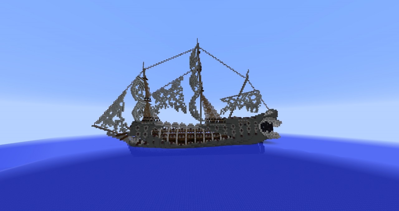 Ghost Ship : The Narwhal Undead Minecraft Map