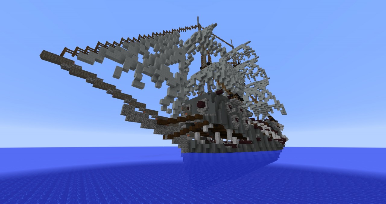 Ghost Ship : The Narwhal Undead Minecraft Map