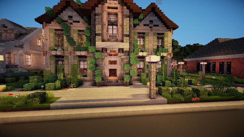 Traditional house Minecraft Map