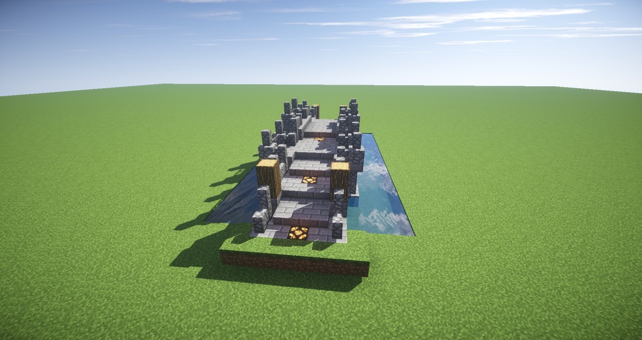 Simple Medieval Bridge Minecraft Map
