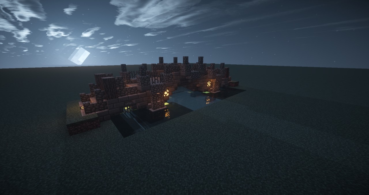 Simple Medieval Bridge Minecraft Map