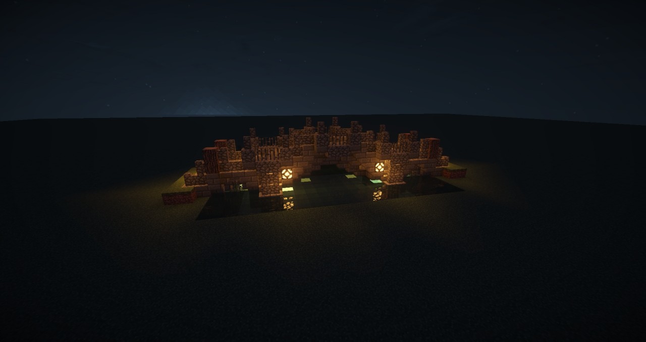 Simple Medieval Bridge Minecraft Map