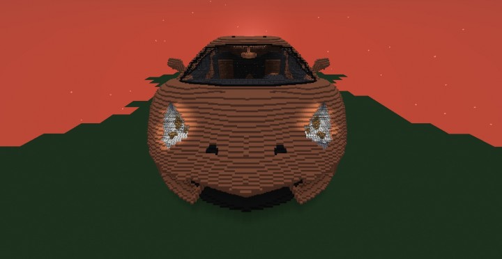 Lamborghini Aventador (FULL HD) Minecraft Map