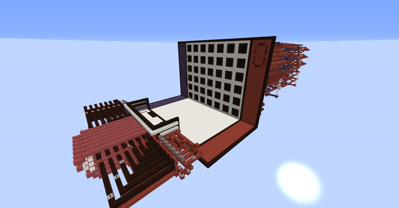 Connect 4 (With win detection) No Command blocks Minecraft Map