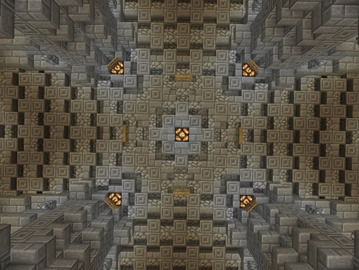 A prison mine. Minecraft Map