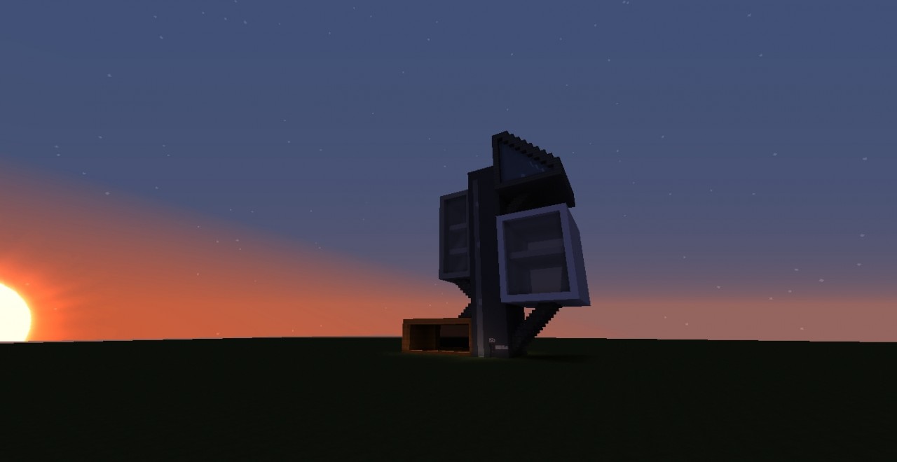 Space - Futuristic Modern House Minecraft Map