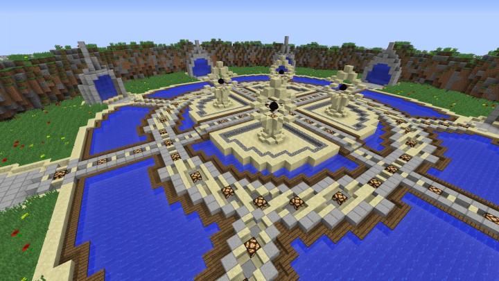 Free Hub For Beginners + Portals Minecraft Map
