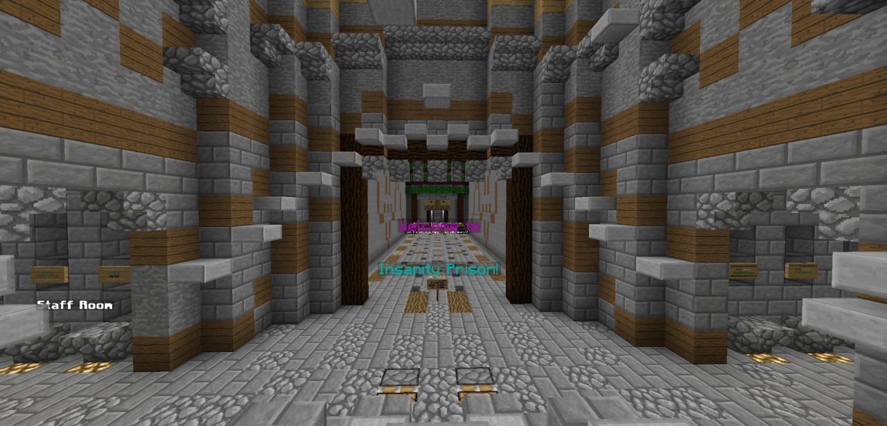 Prison Server NEW SPAWN Minecraft Map