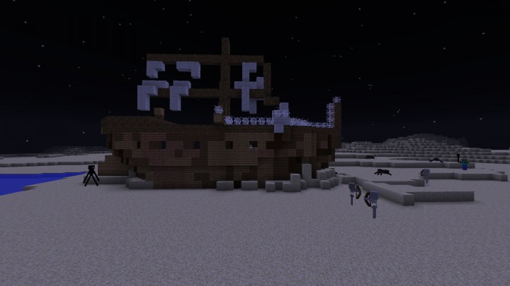 ship wreck Minecraft Map