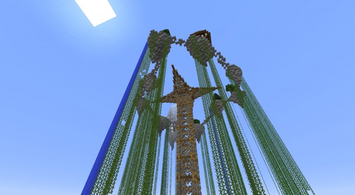 Flying Town Minecraft Map