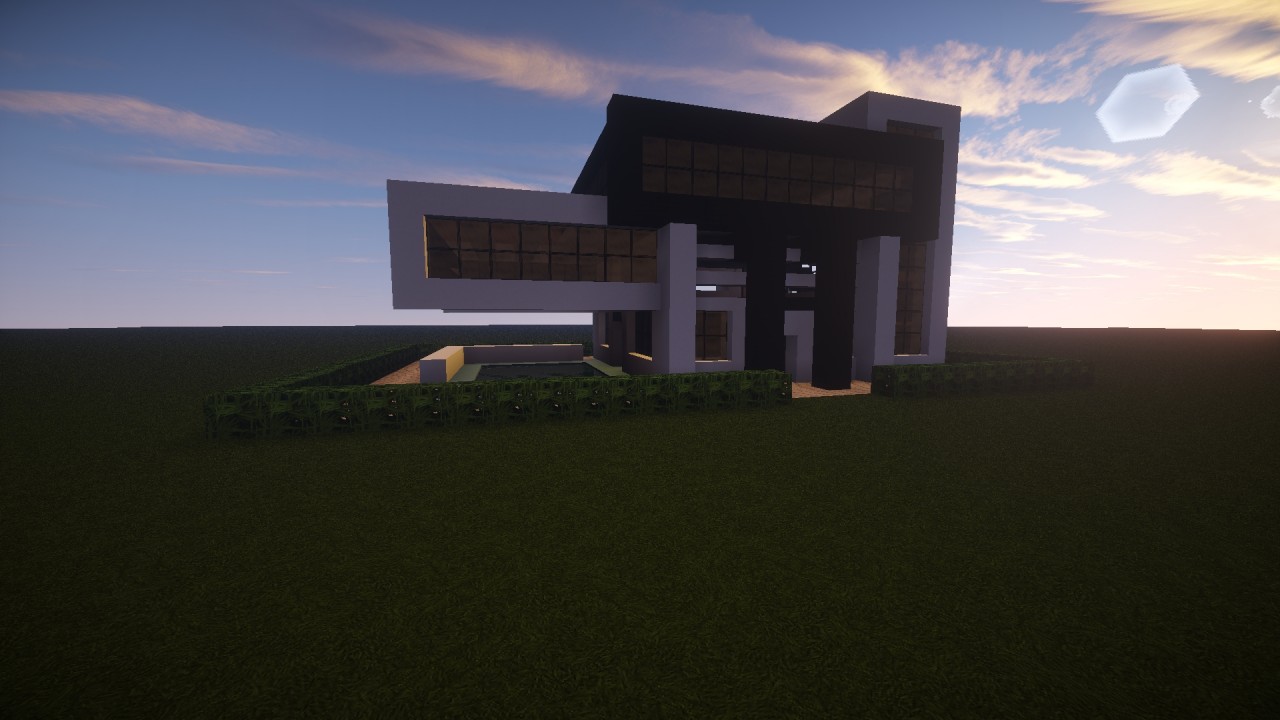 Simple Modern House Minecraft Map