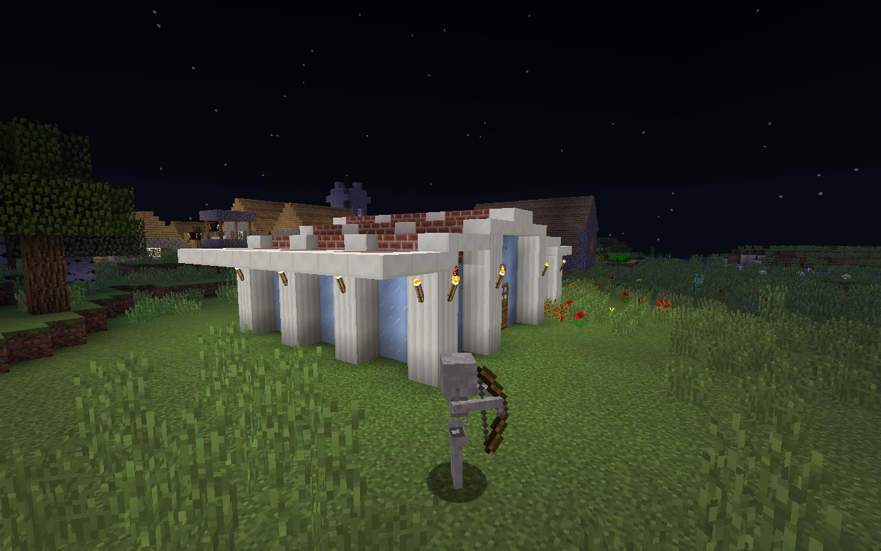 Small Greek House Minecraft Map