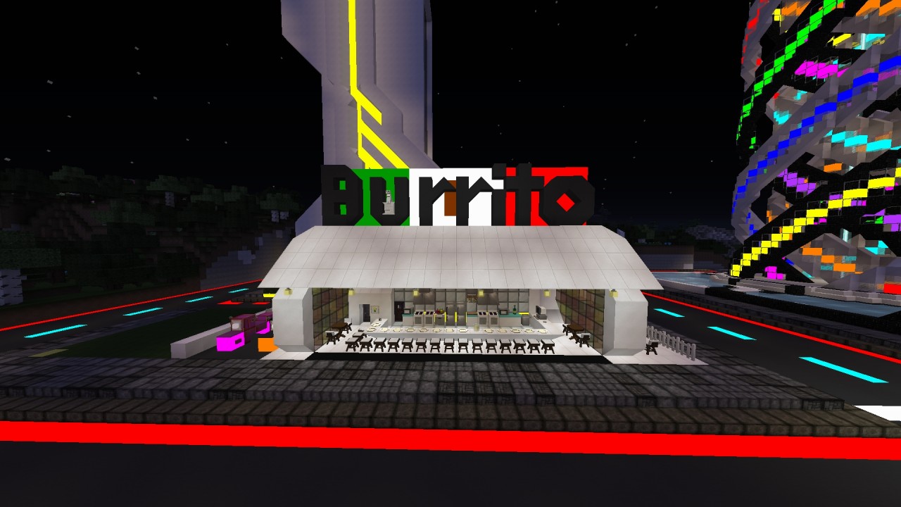 Minecraft Mods: buildPAK: Burrito Stand! Minecraft Map