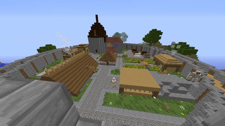 Herocraft network Spawn Minecraft Map